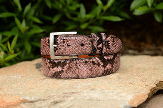 Python Belts – Jacob Hill Leather